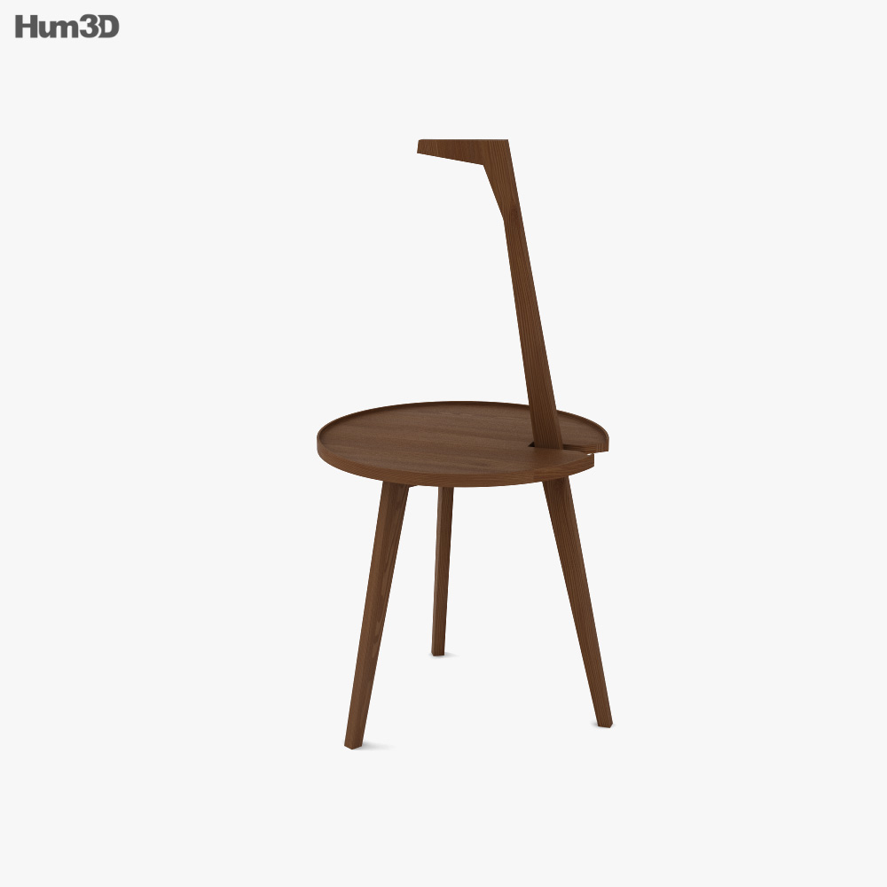 Cassina Cicognino Table 3D model - Download Table on 3DModels.org