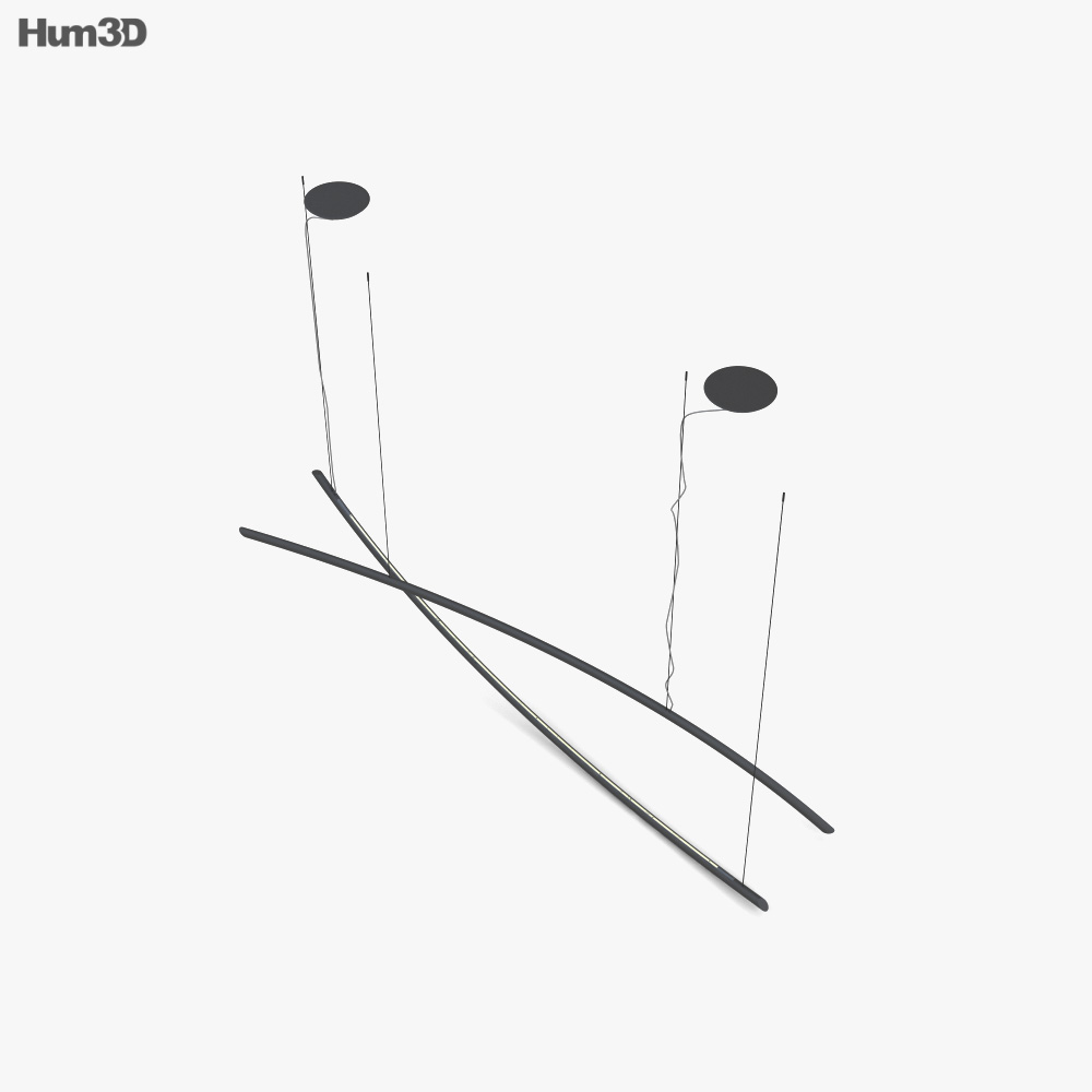 Cattelan Katana Lamp 3D model - Download Lamp on 3DModels.org