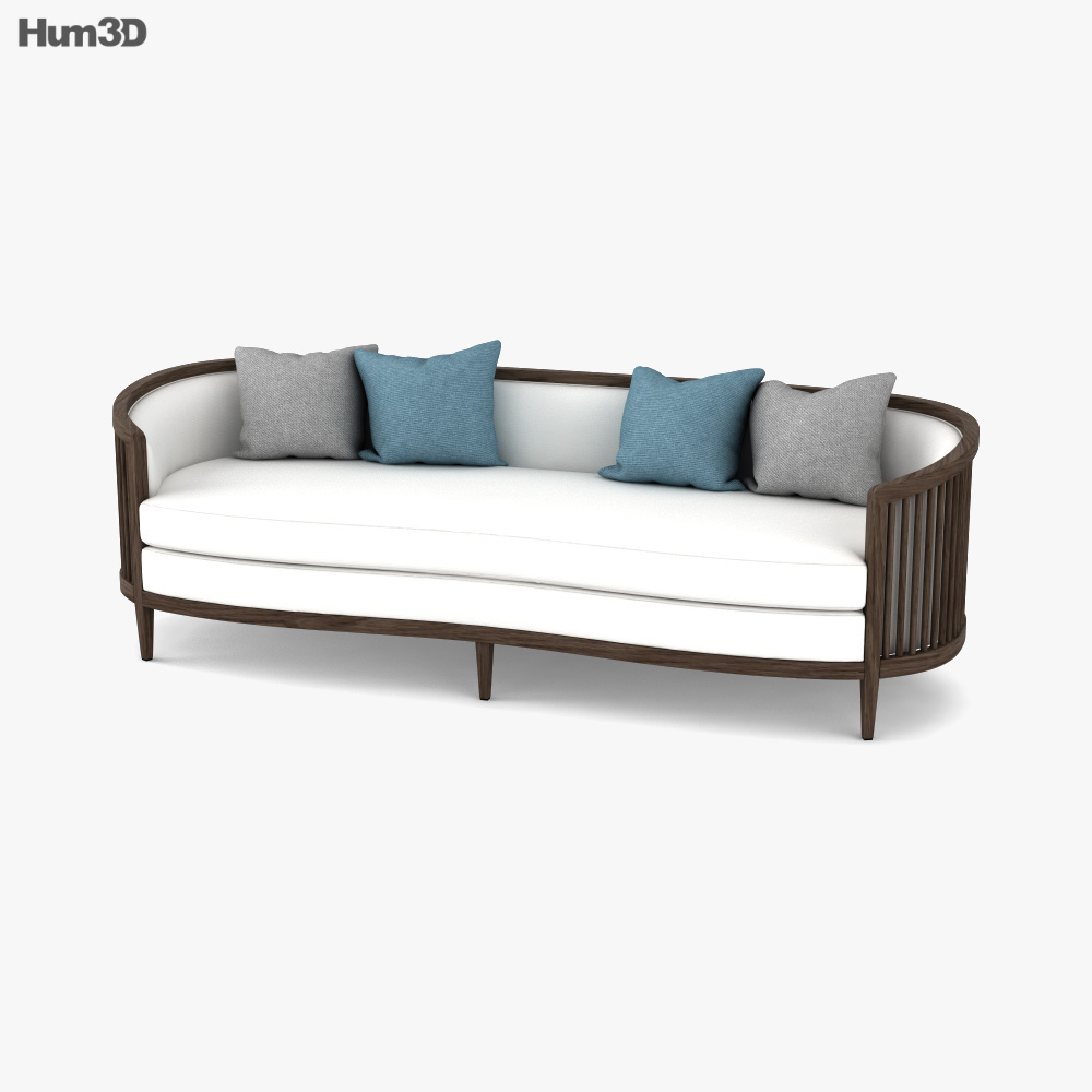 Coco Wolf Largo Lugano Sofa 3D model - Download Sofa on 3DModels.org
