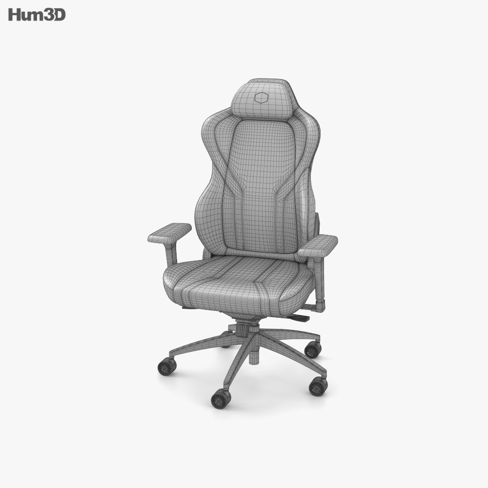 Cooler Master Hybrid 1 Ergo Gaming chair 3D model - Download Armchair ...