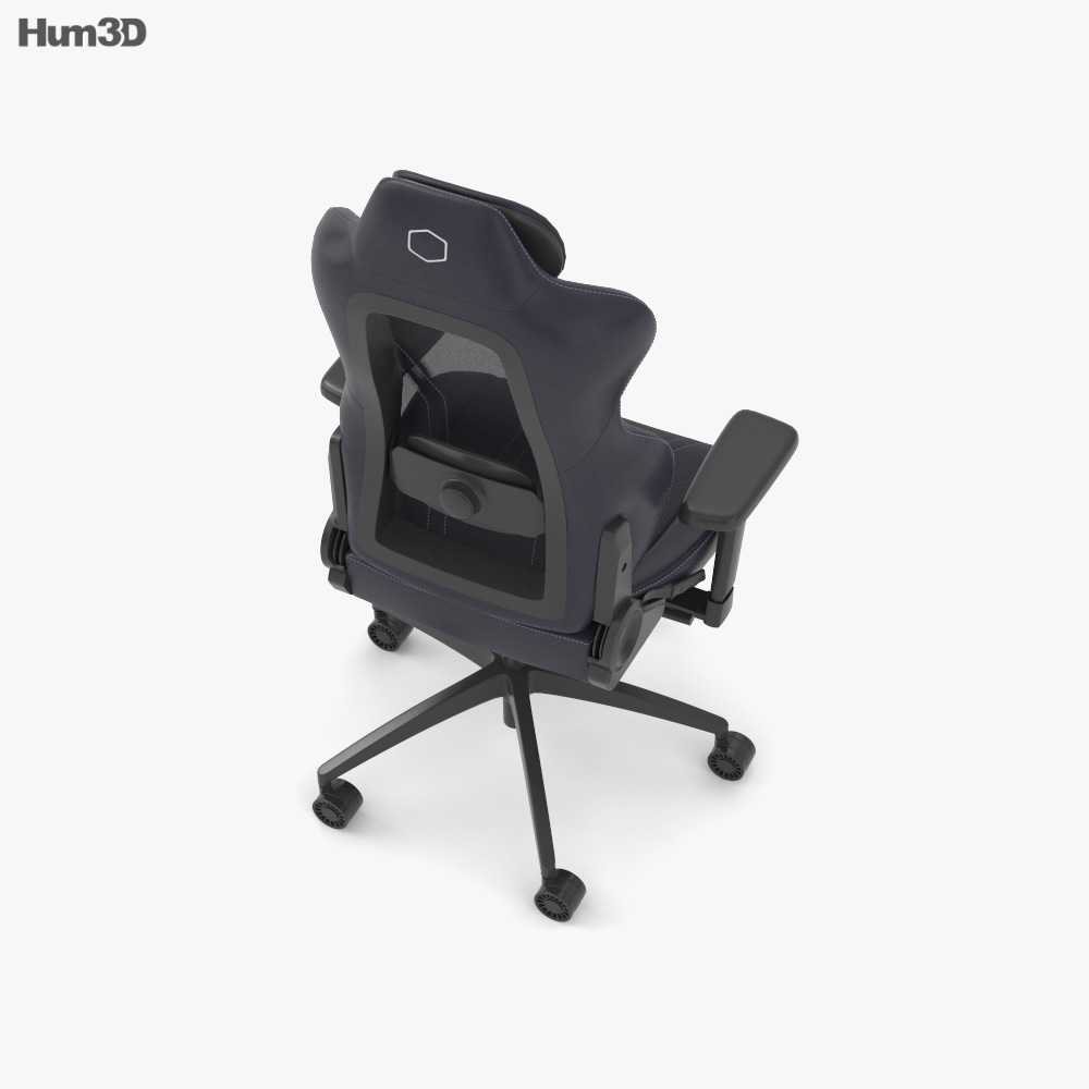 Cooler Master Hybrid 1 Ergo Gaming chair 3D model - Download Armchair ...
