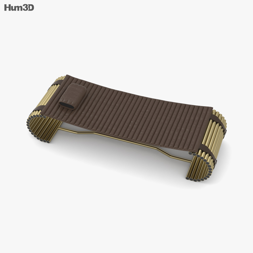 DeSede DS 1000 Bench 3D model - Download Bench on 3DModels.org