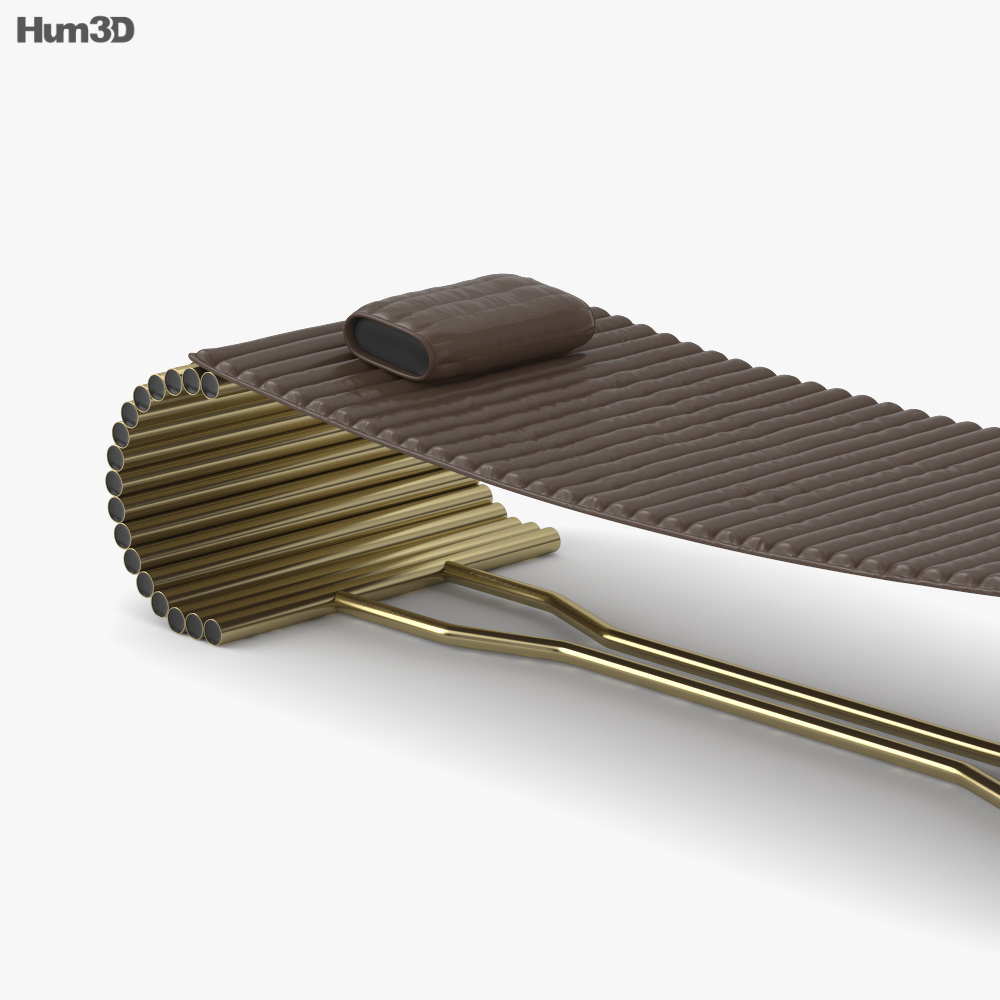 DeSede DS 1000 Bench 3D model - Download Bench on 3DModels.org