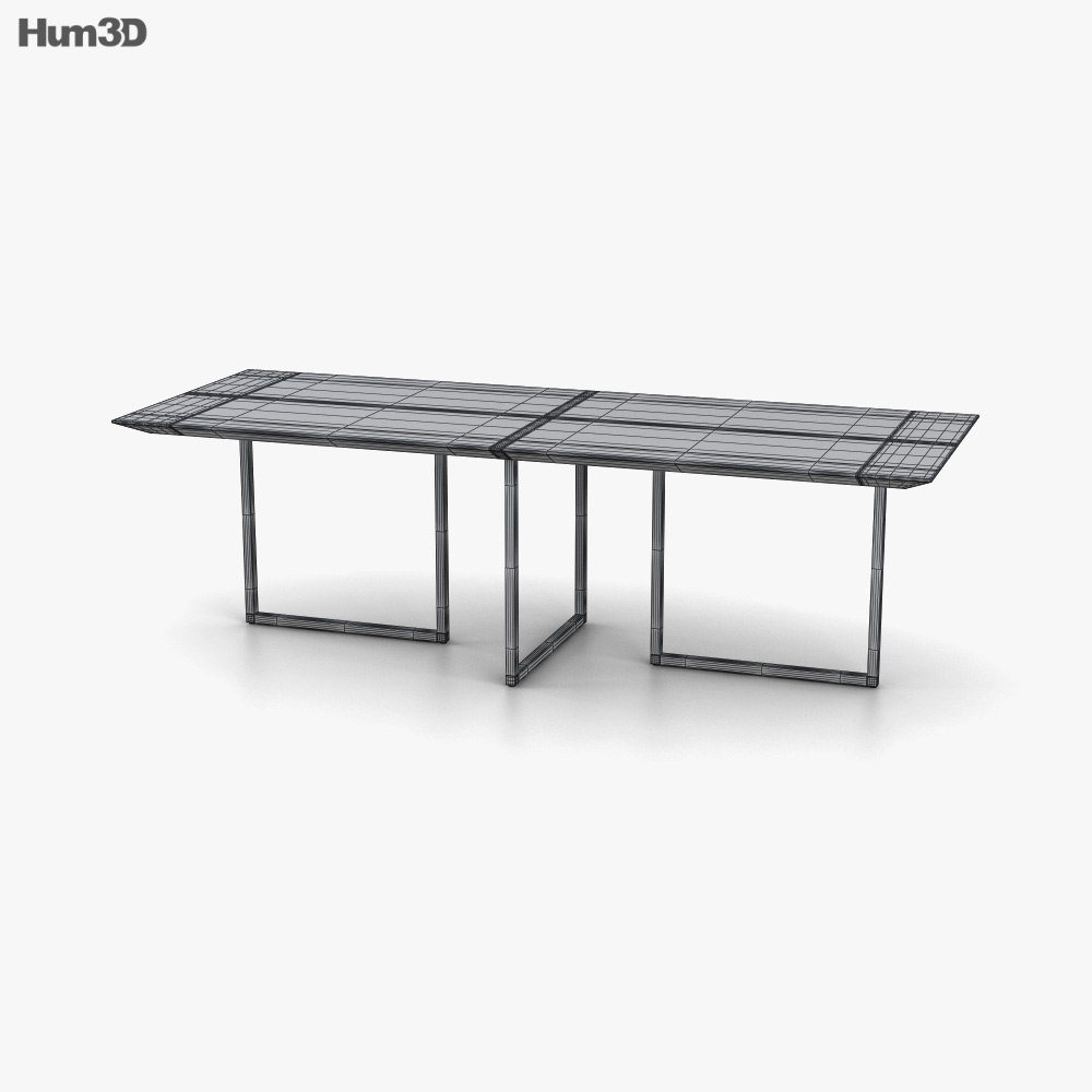 Driade Gazelle Table 3D model - Download Table on 3DModels.org