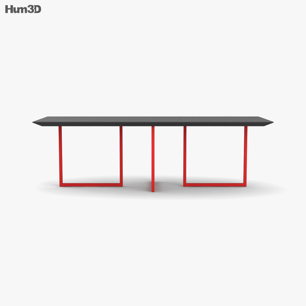 Driade Gazelle Table 3D model - Download Table on 3DModels.org