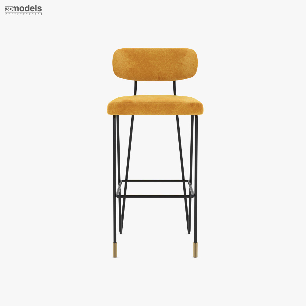 Duistt Apollo Bar Stool 3D model - Download Chair on 3DModels.org