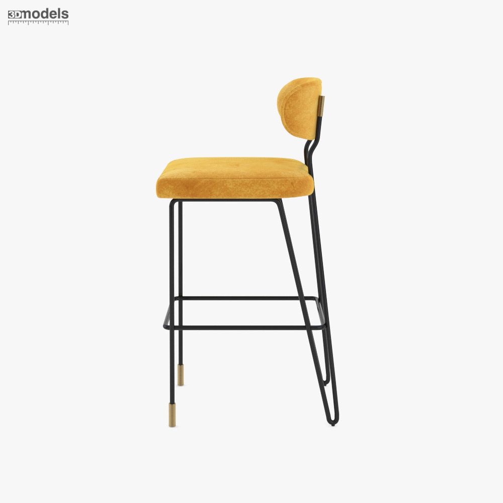Duistt Apollo Bar Stool 3D model - Download Chair on 3DModels.org