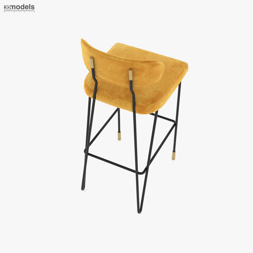 Duistt Apollo Bar Stool 3D model - Download Chair on 3DModels.org