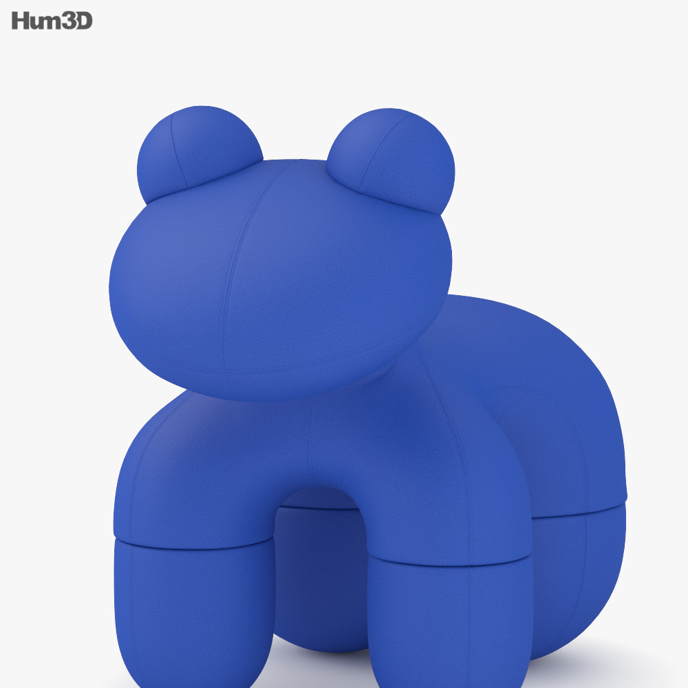 Eero Aarnio Pony Chair 3D model - Download Chair on 3DModels.org