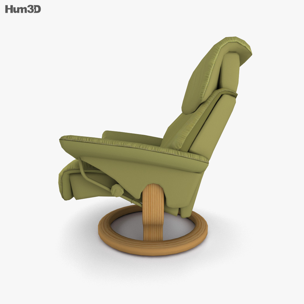 Ekornes Spirit Chair 3D model - Download Armchair on 3DModels.org