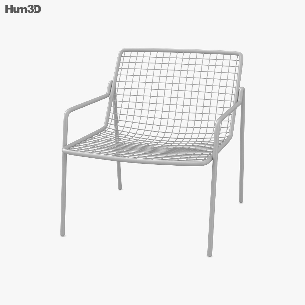 Emu Rio Chair 3D model - Download Chair on 3DModels.org