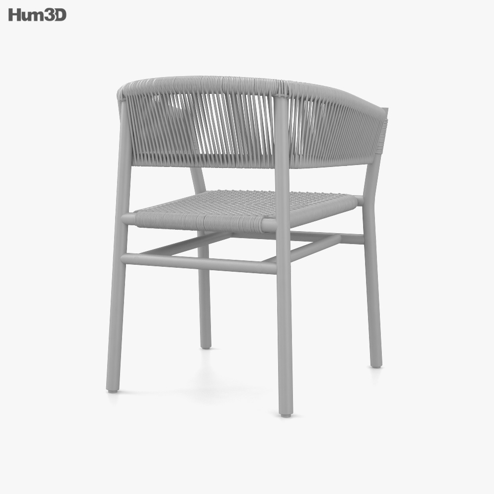 Ethimo Kilt Chair 3D model - Download Chair on 3DModels.org