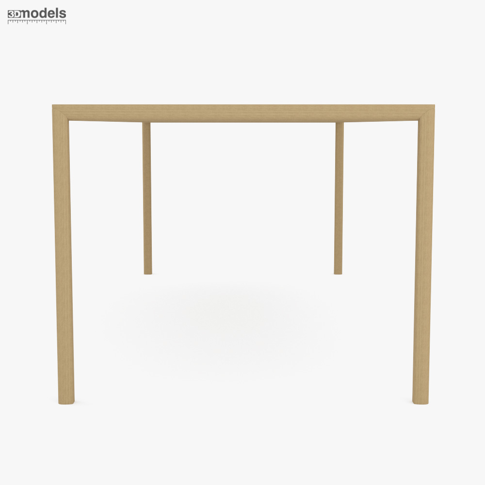 Ethnicraft Oak Air Dining table 3D model - Download Table on 3DModels.org