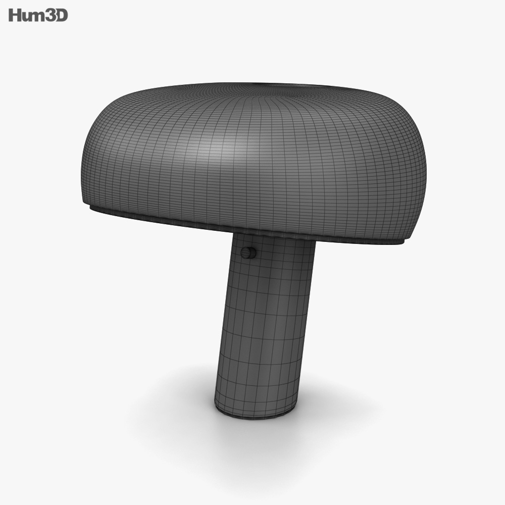 Flos Snoopy table lamp 3D model - Download Lamp on 3DModels.org