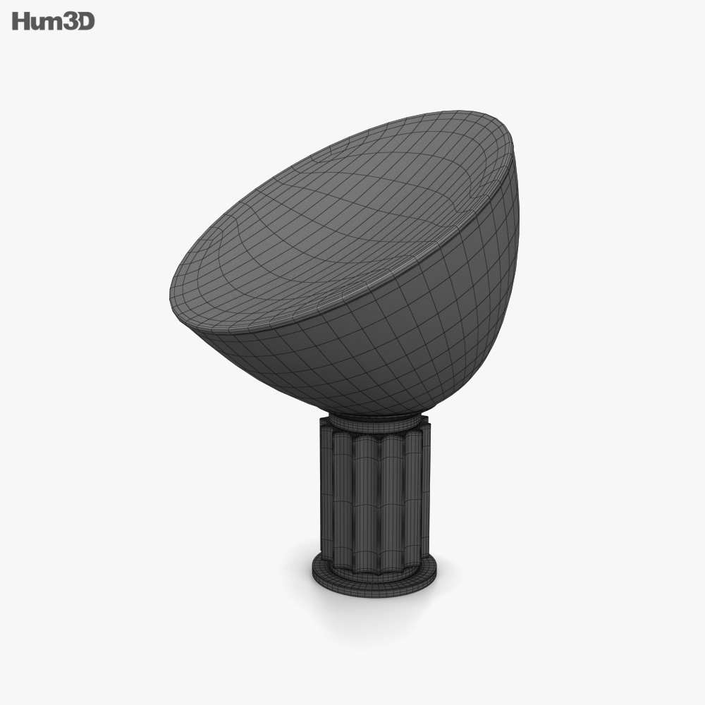 Flos Taccia table lamp 3D model - Download Lamp on 3DModels.org
