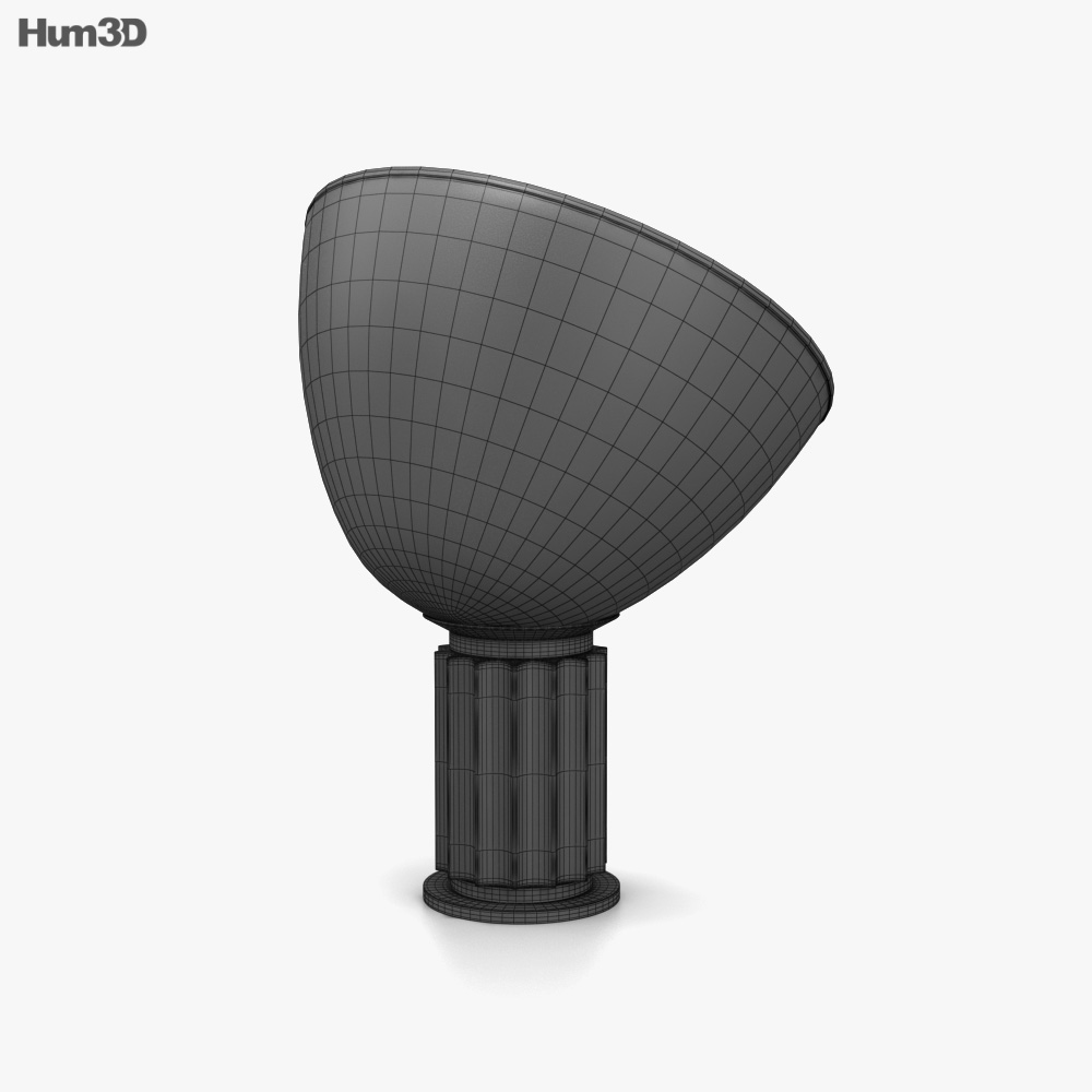 Flos Taccia table lamp 3D model - Download Lamp on 3DModels.org