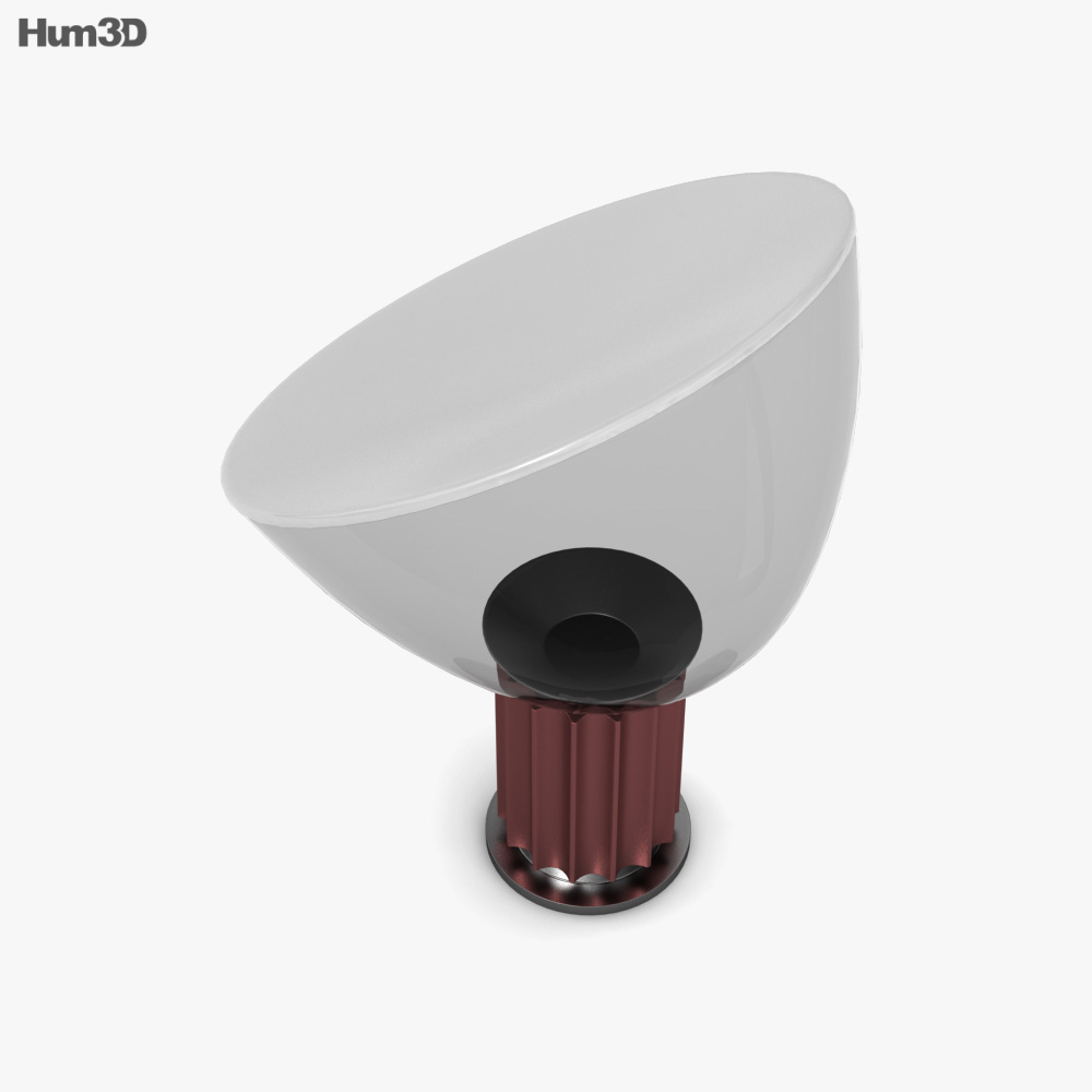 Flos Taccia table lamp 3D model - Download Lamp on 3DModels.org