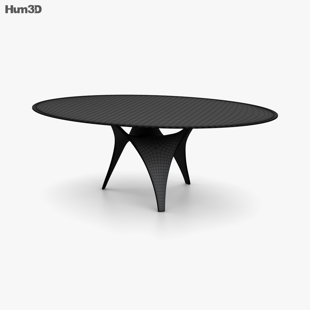 Foster And Partners Arc Table 3D model - Download Table on 3DModels.org