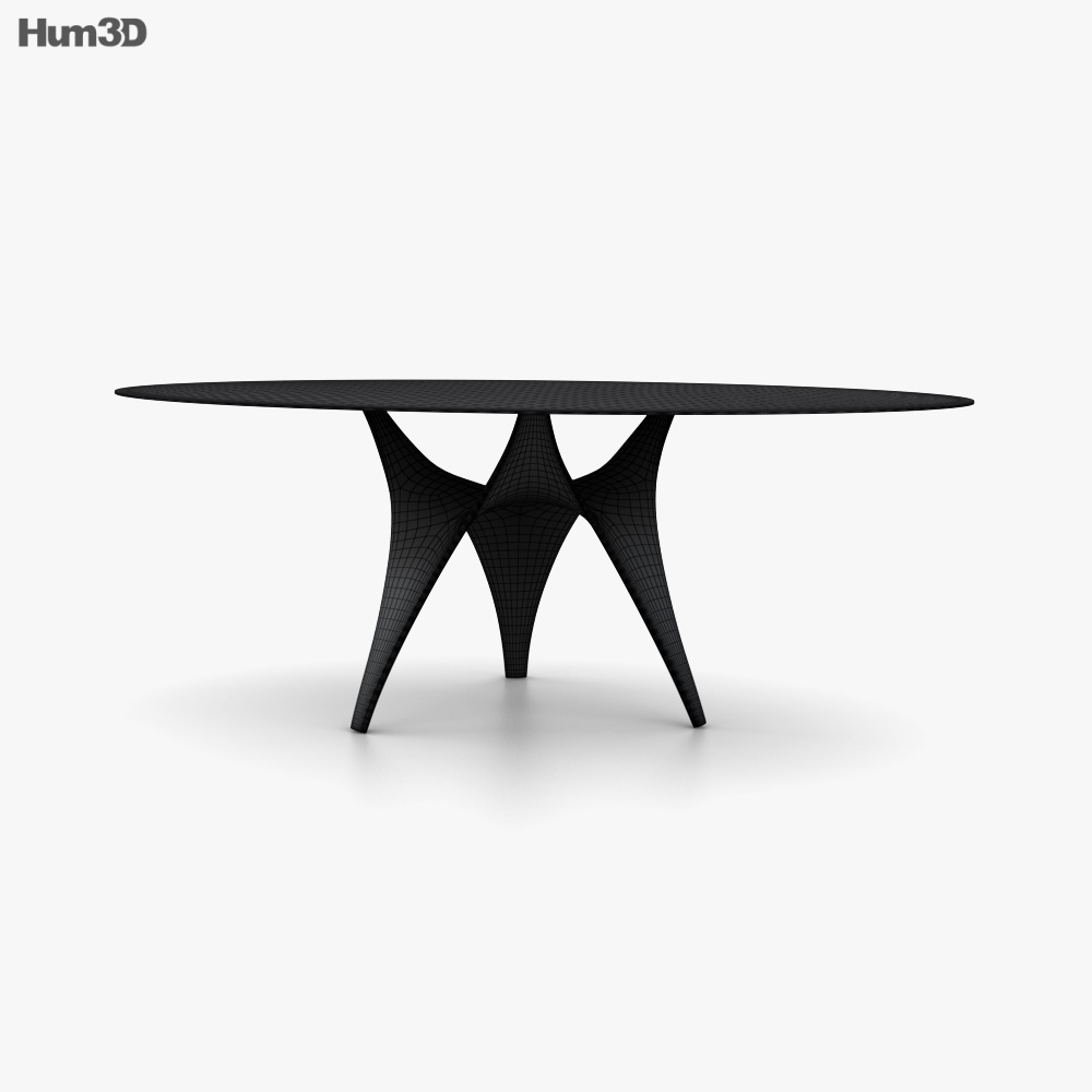 Foster And Partners Arc Table 3D model - Download Table on 3DModels.org
