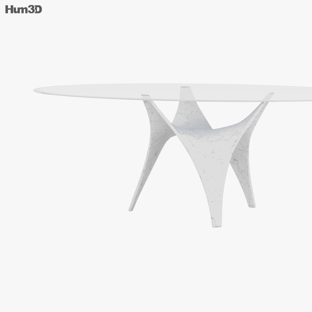 Foster And Partners Arc Table 3D model - Download Table on 3DModels.org