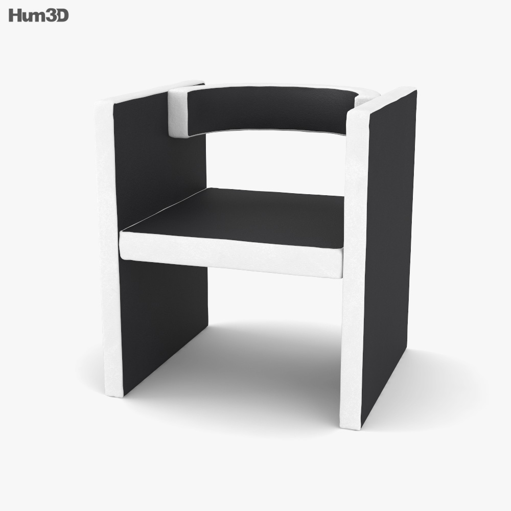 Friends And Founders Novel Chair 3D model - Download Chair on 3DModels.org