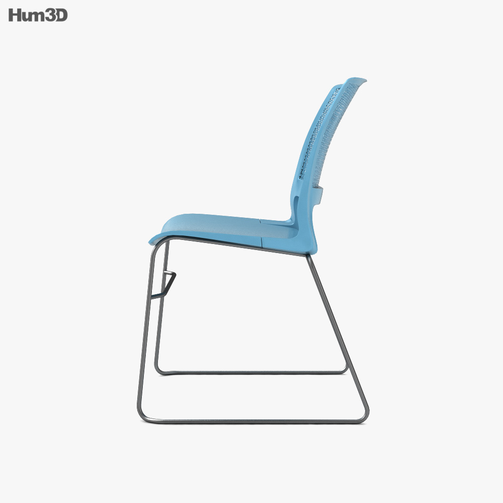 Lumin Multipurpose Stackable Chair 3D model - Download Chair on ...