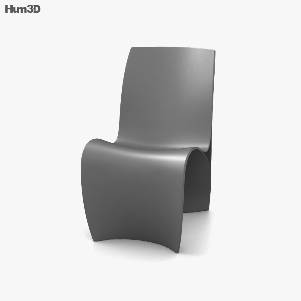 Ron Arad Three Skin Chair 3D model - Download Chair on 3DModels.org