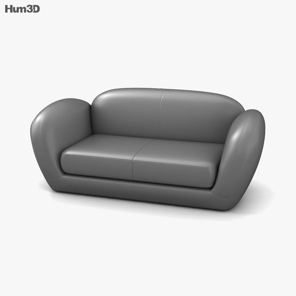 Habitat Layla Sofa 3D model - Download Sofa on 3DModels.org