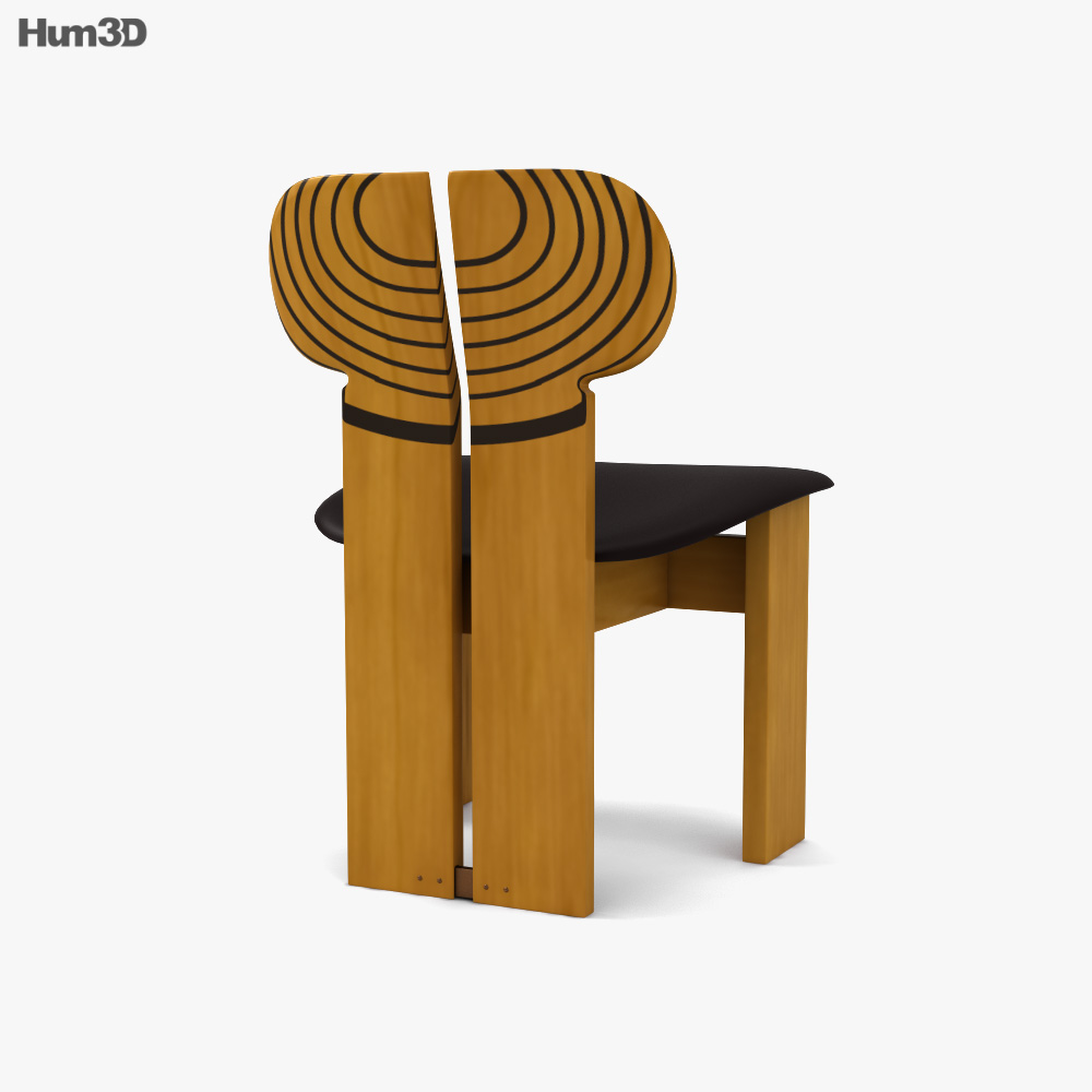 Africa Artona Series Dining chair 3D model - Download Chair on 3DModels.org