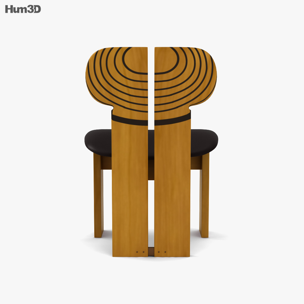 Africa Artona Series Dining chair 3D model - Download Chair on 3DModels.org