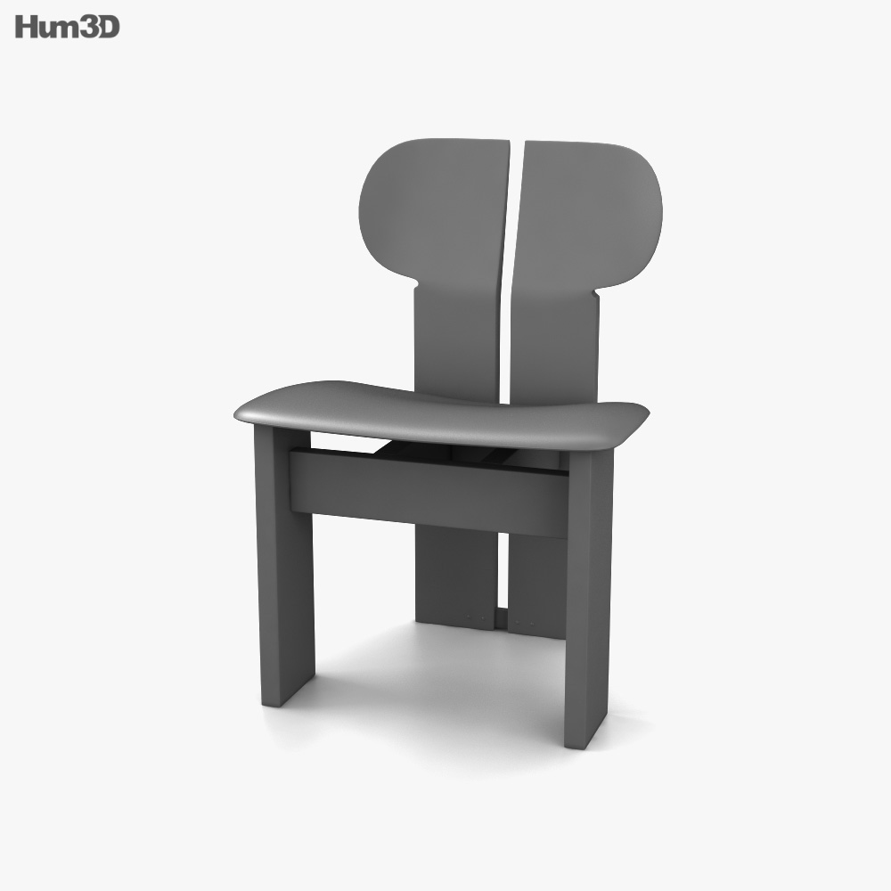 Africa Artona Series Dining chair 3D model - Download Chair on 3DModels.org
