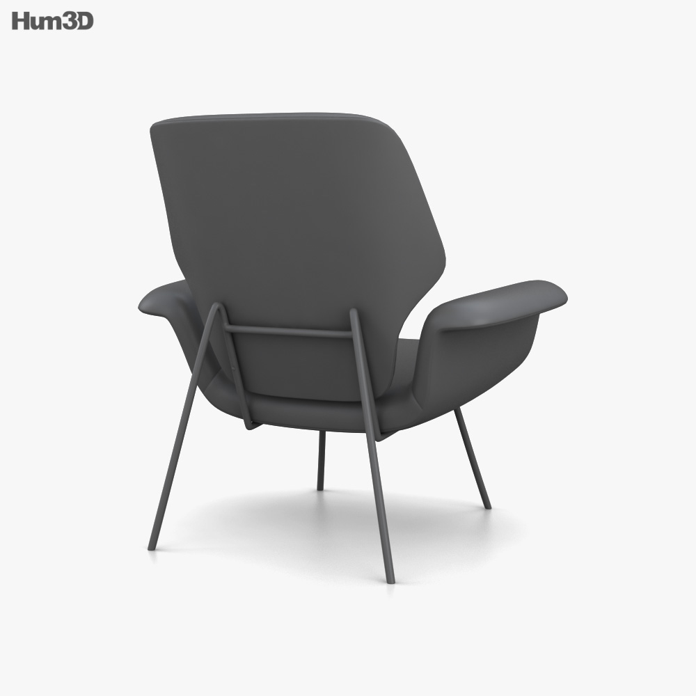 Alvin Lustig Armchair 3D model - Download Armchair on 3DModels.org
