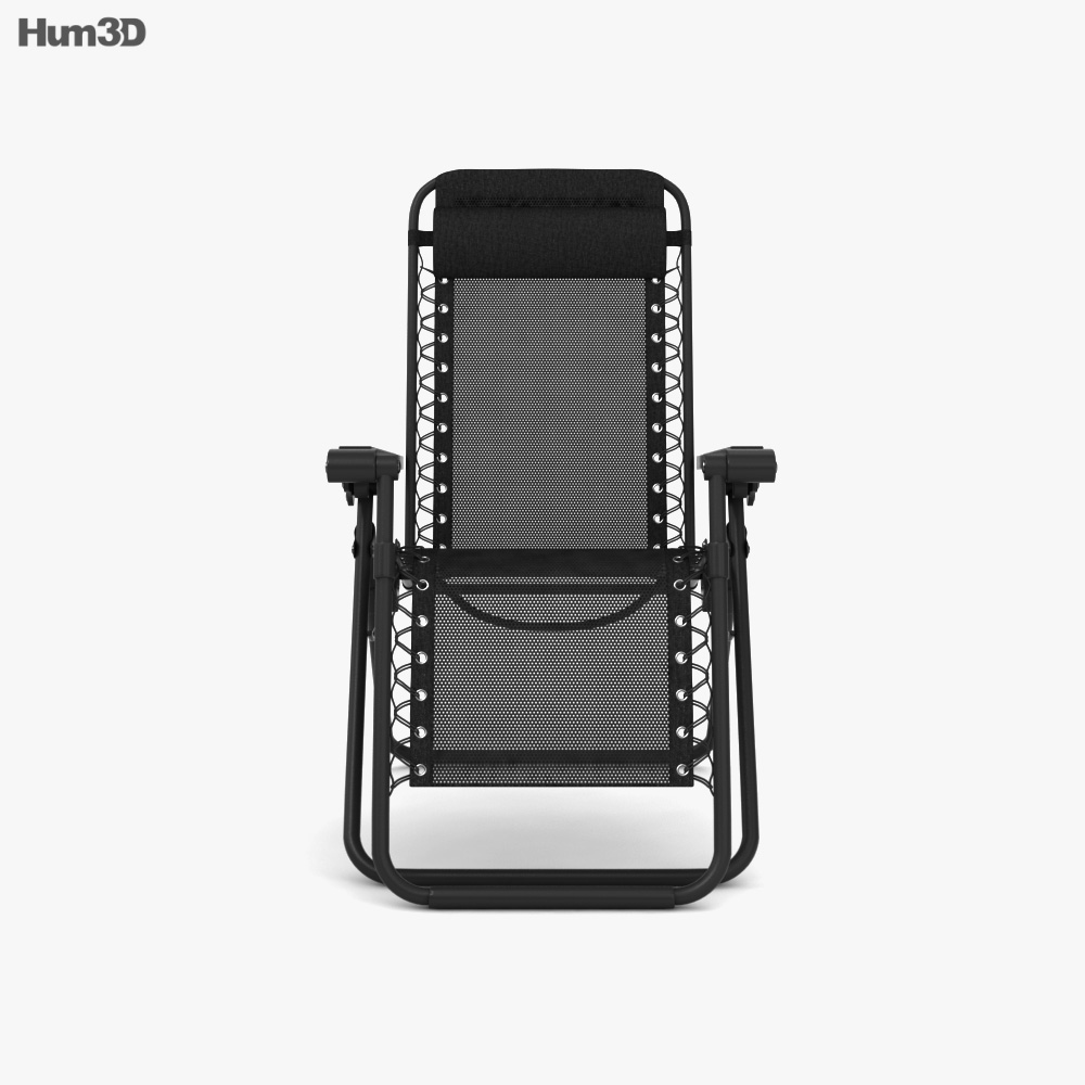 Patio Zero Gravity Chair 3D model - Download Chair on 3DModels.org