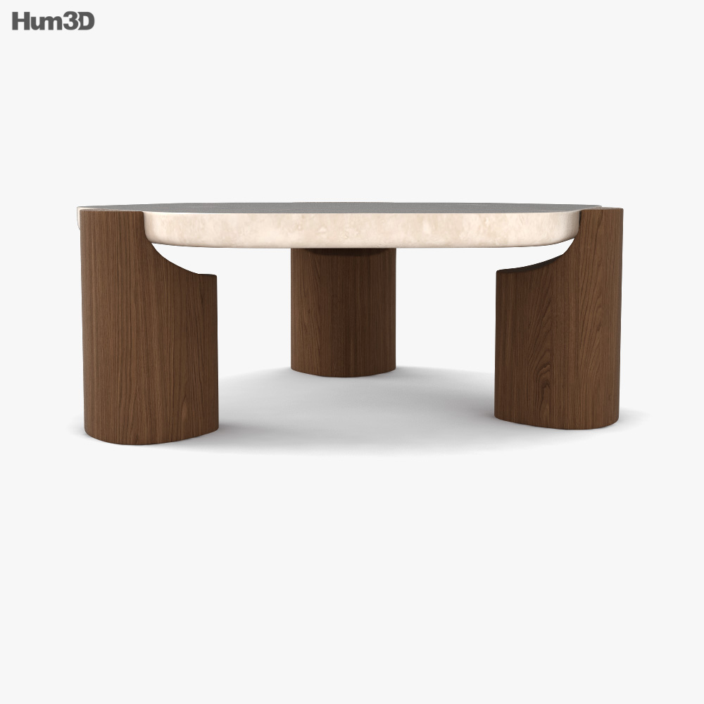 Christophe Delcourt Lob Low Table 3D model - Download Table on 3DModels.org