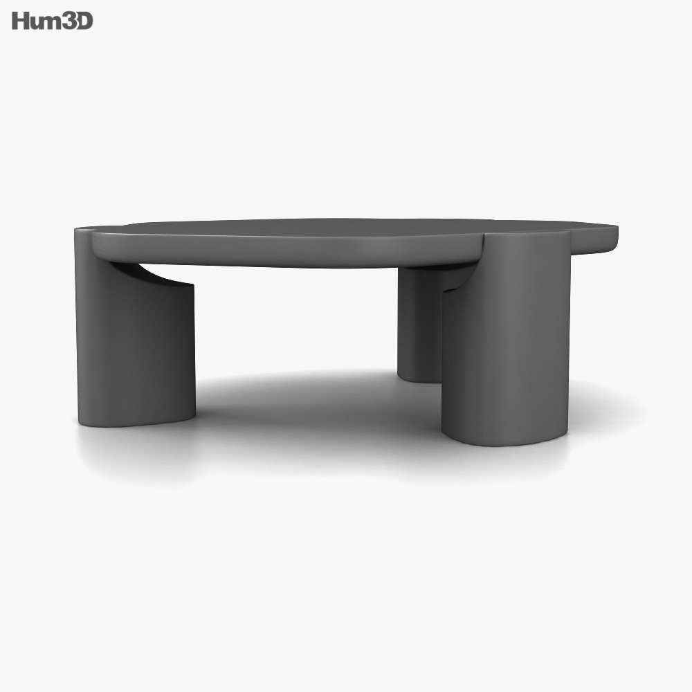 Christophe Delcourt Lob Low Table 3D model - Download Table on 3DModels.org