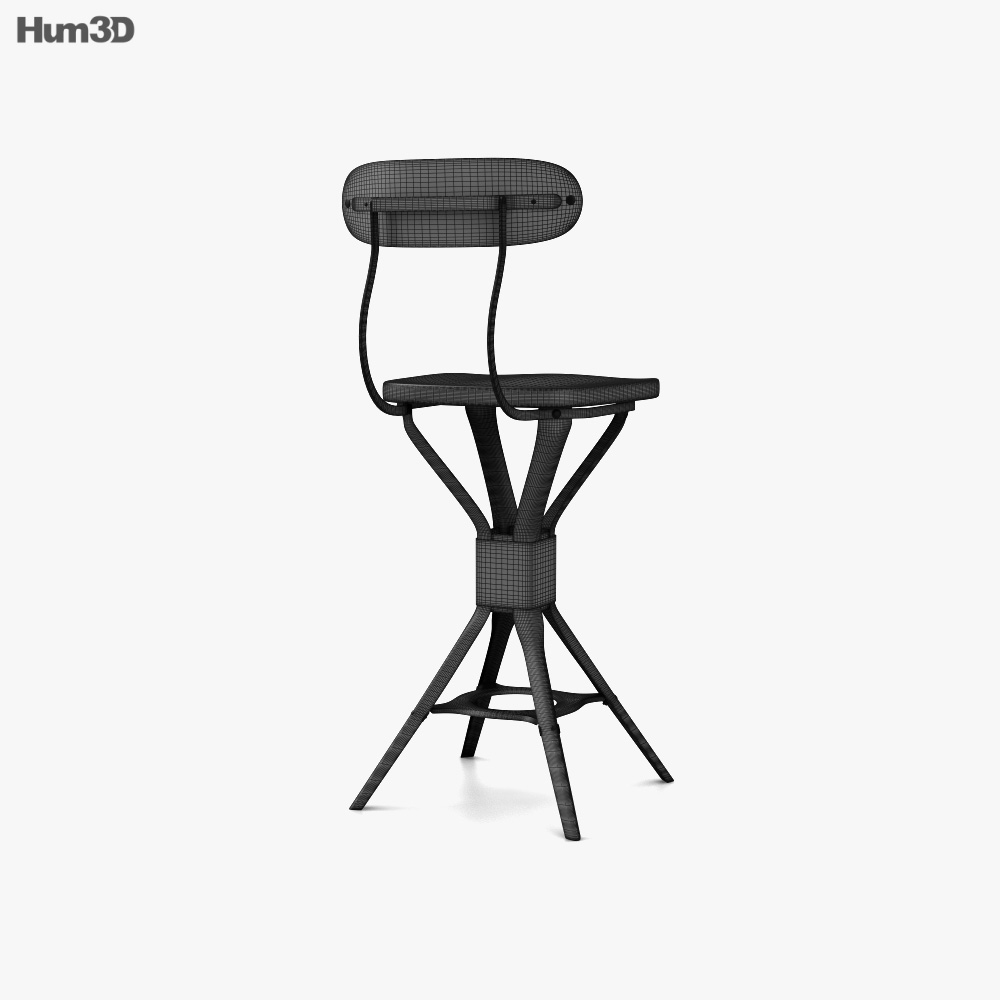 Evertaut Factory Chair 3D model - Download Chair on 3DModels.org