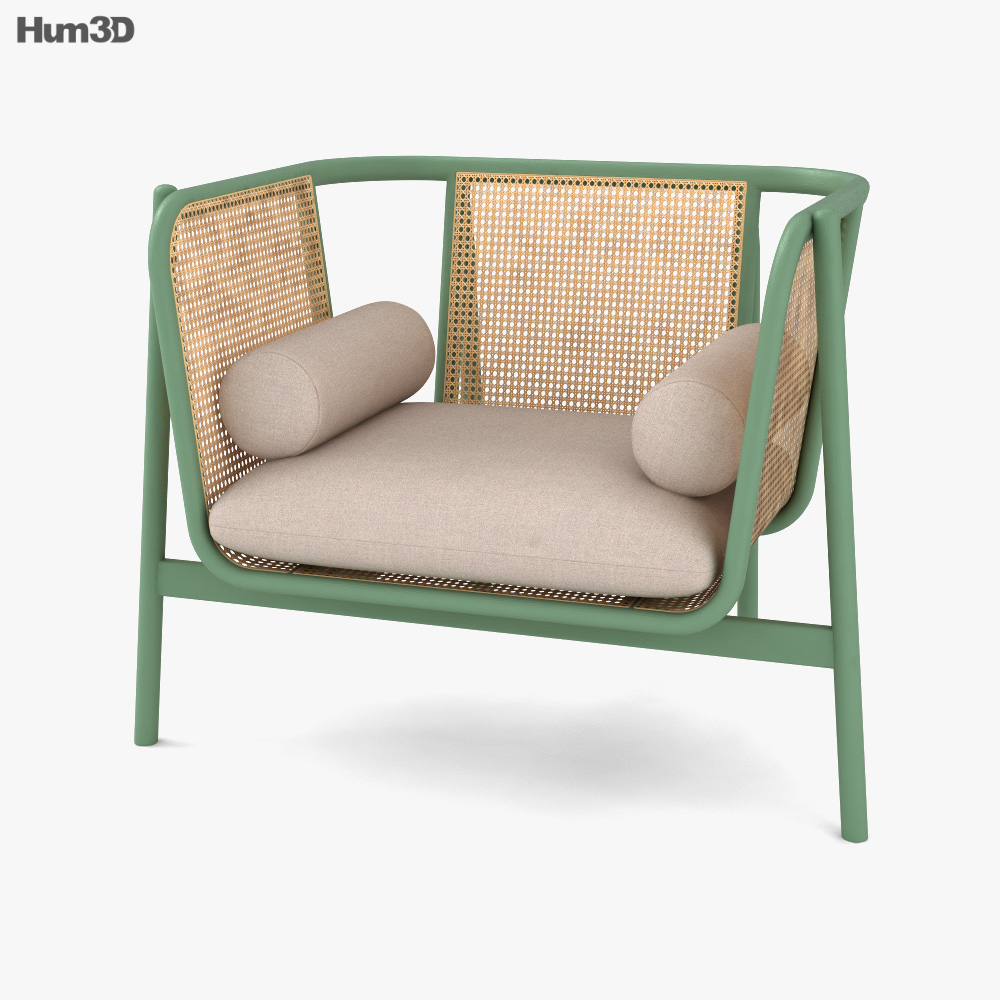Hem Lounge chair 3D model - Download Chair on 3DModels.org
