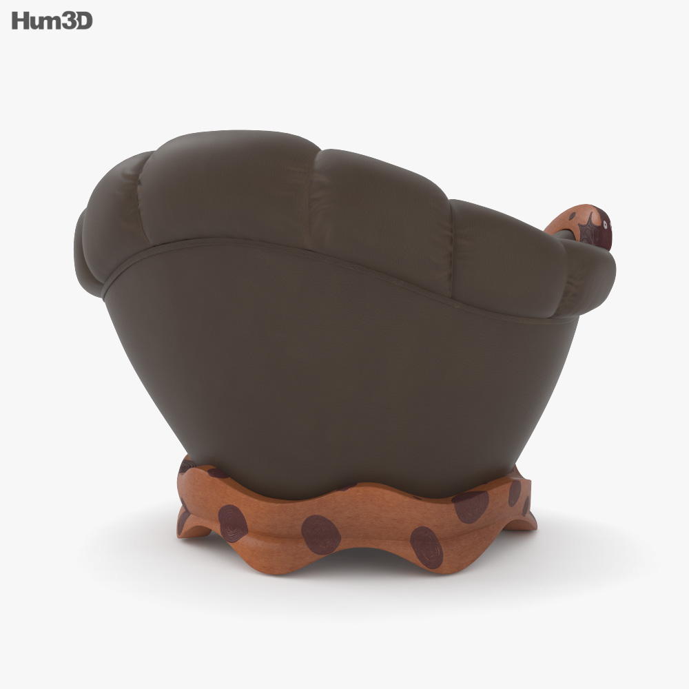 Dragon Armchair 3D model - Download Armchair on 3DModels.org