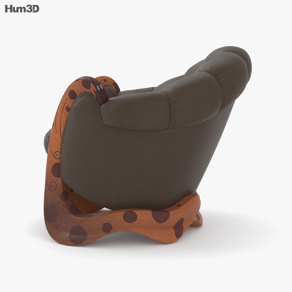 Dragon Armchair 3D model - Download Armchair on 3DModels.org