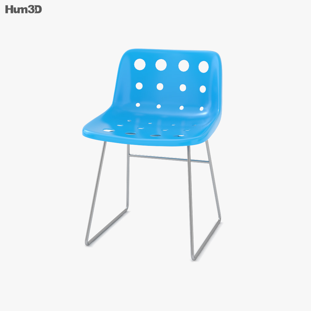 Robin Day Polo Chair 3D model - Download Chair on 3DModels.org