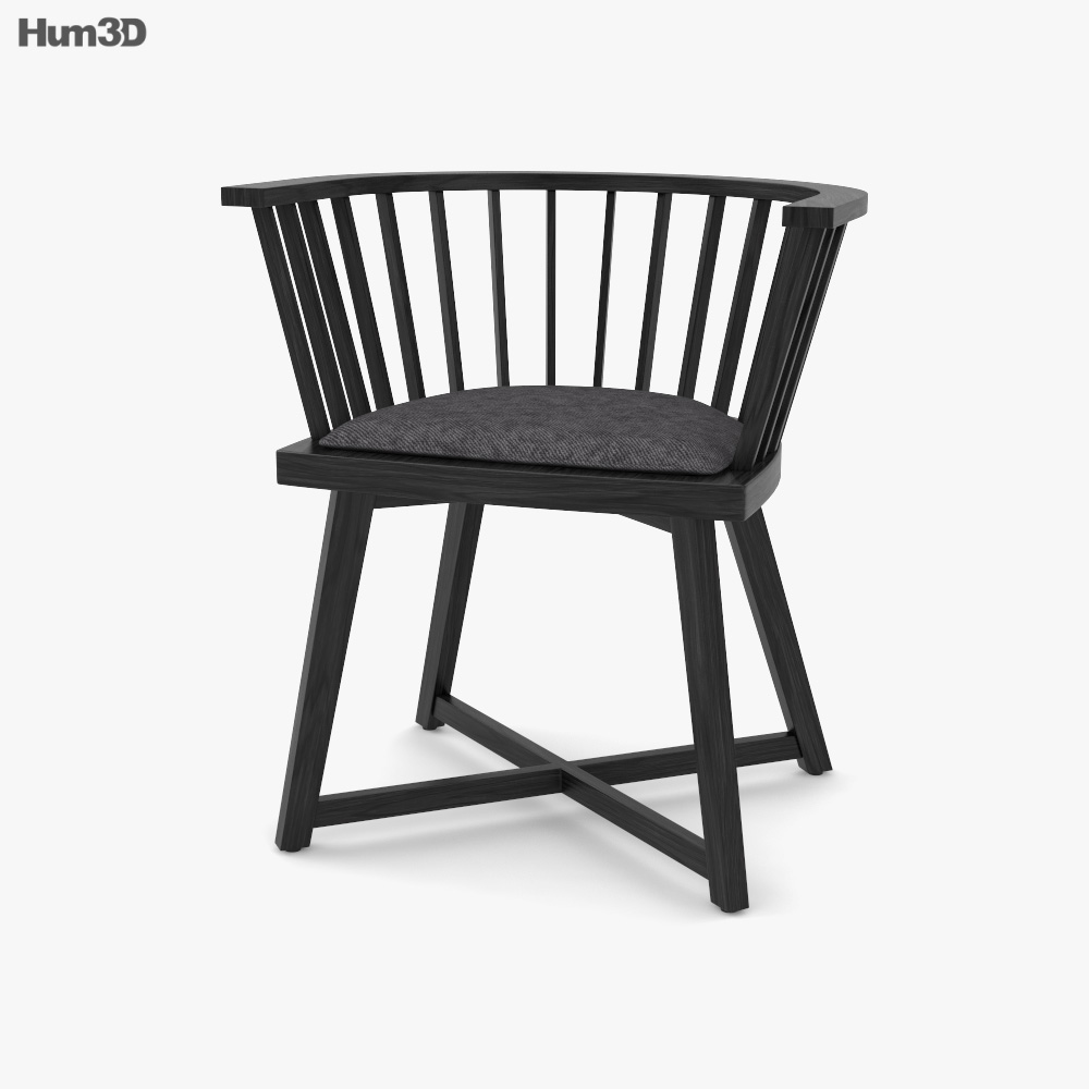 Gervasoni Gray 24 Chair 3D model - Download Chair on 3DModels.org