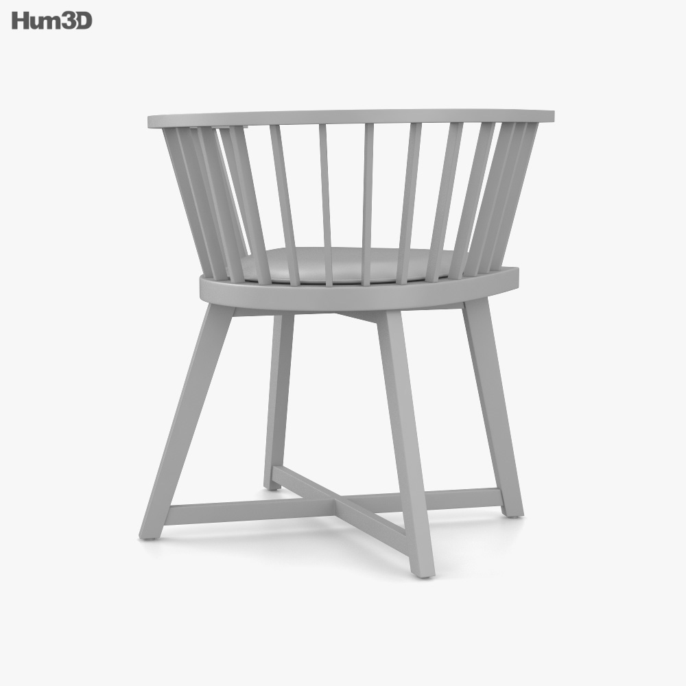 Gervasoni Gray 24 Chair 3D model - Download Chair on 3DModels.org