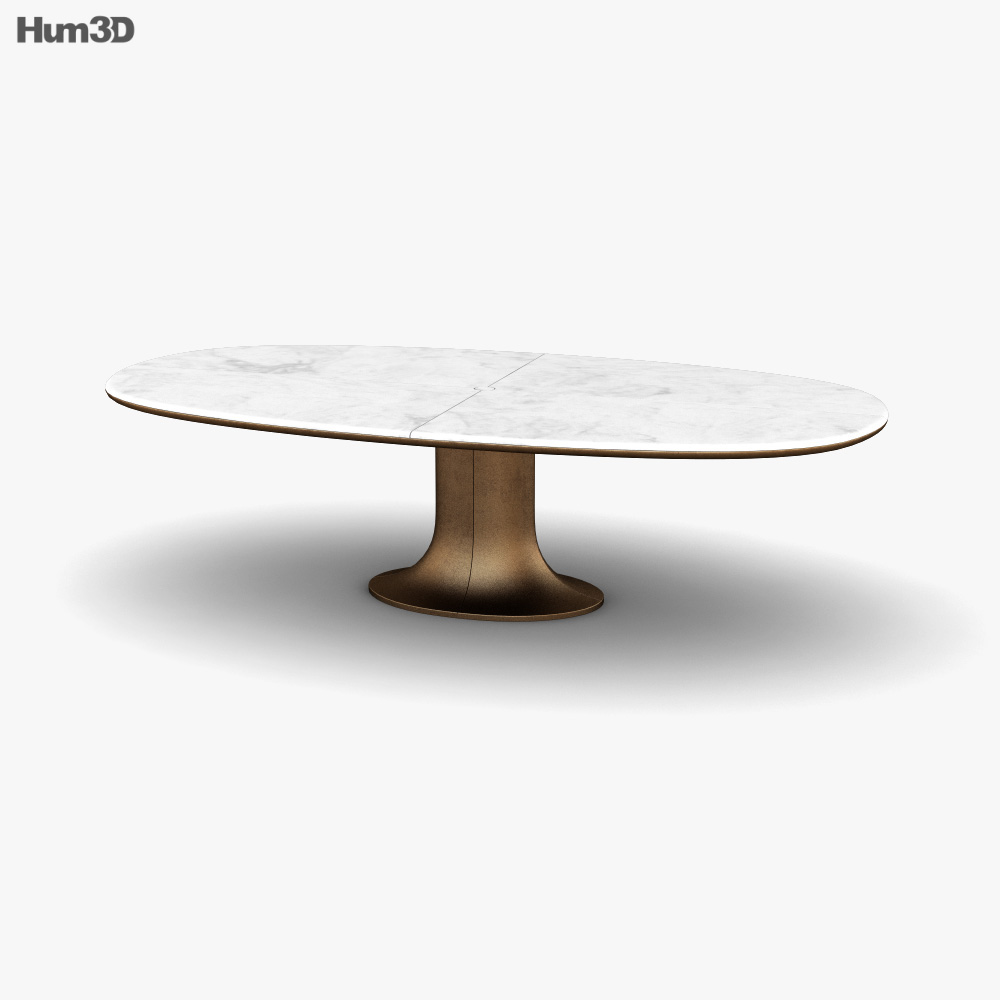 Giorgetti Mizar Table 3D model - Download Table on 3DModels.org