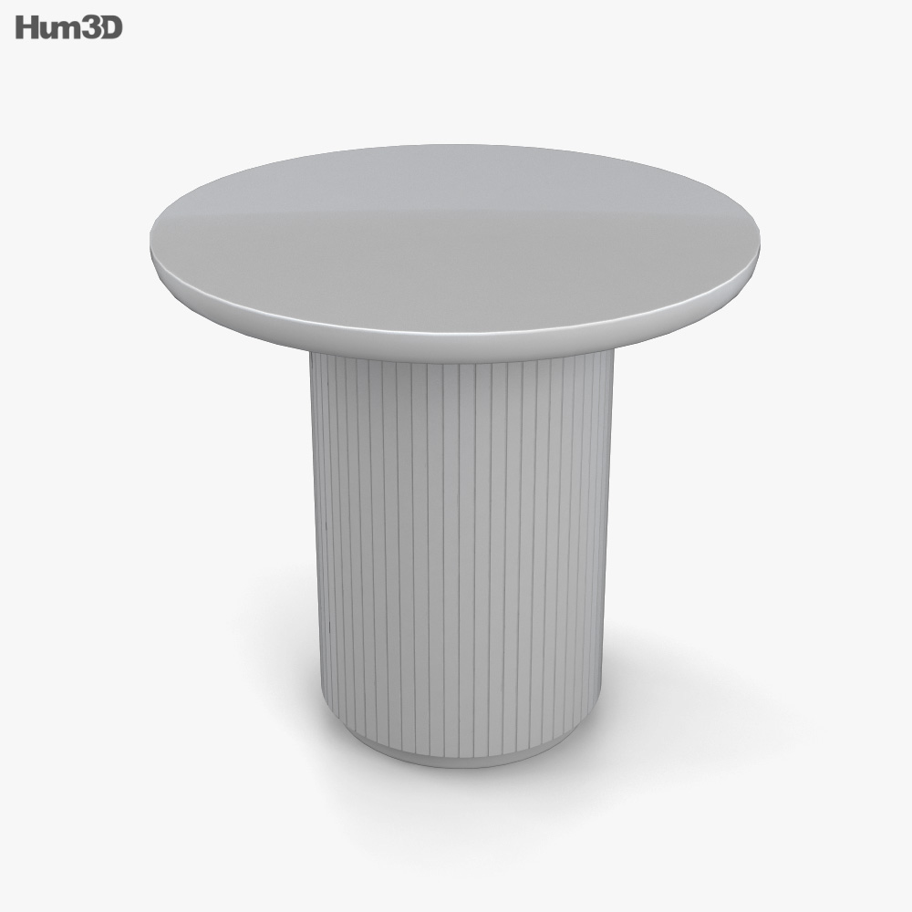 Gubi Moon Lounge Table 3D model - Download Table on 3DModels.org