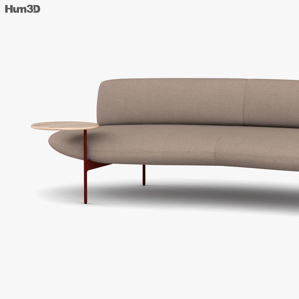 Haworth Openest Feather Sofa 3D model - Download Sofa on 3DModels.org