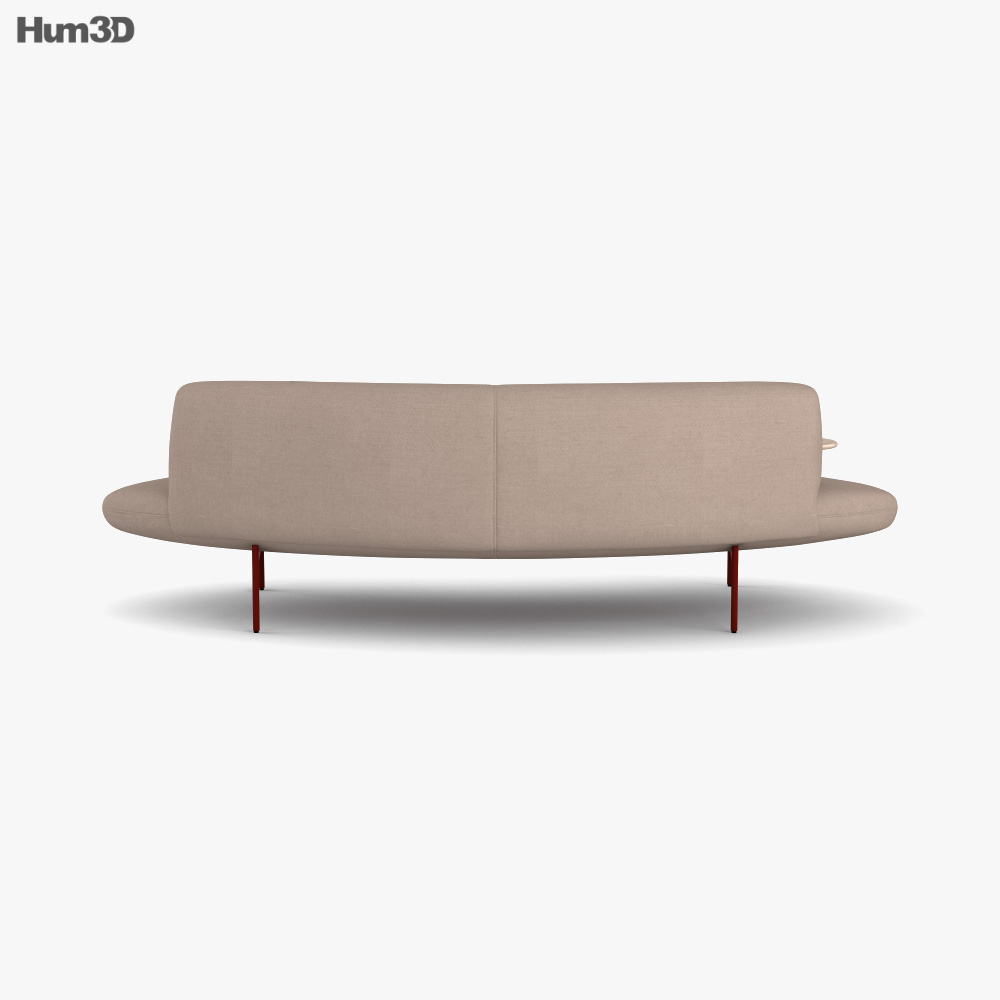 Haworth Openest Feather Sofa 3D model - Download Sofa on 3DModels.org