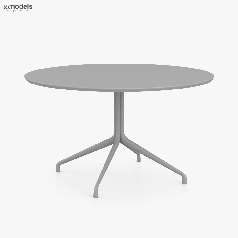 Hay Round Table 3D model - Download Table on 3DModels.org