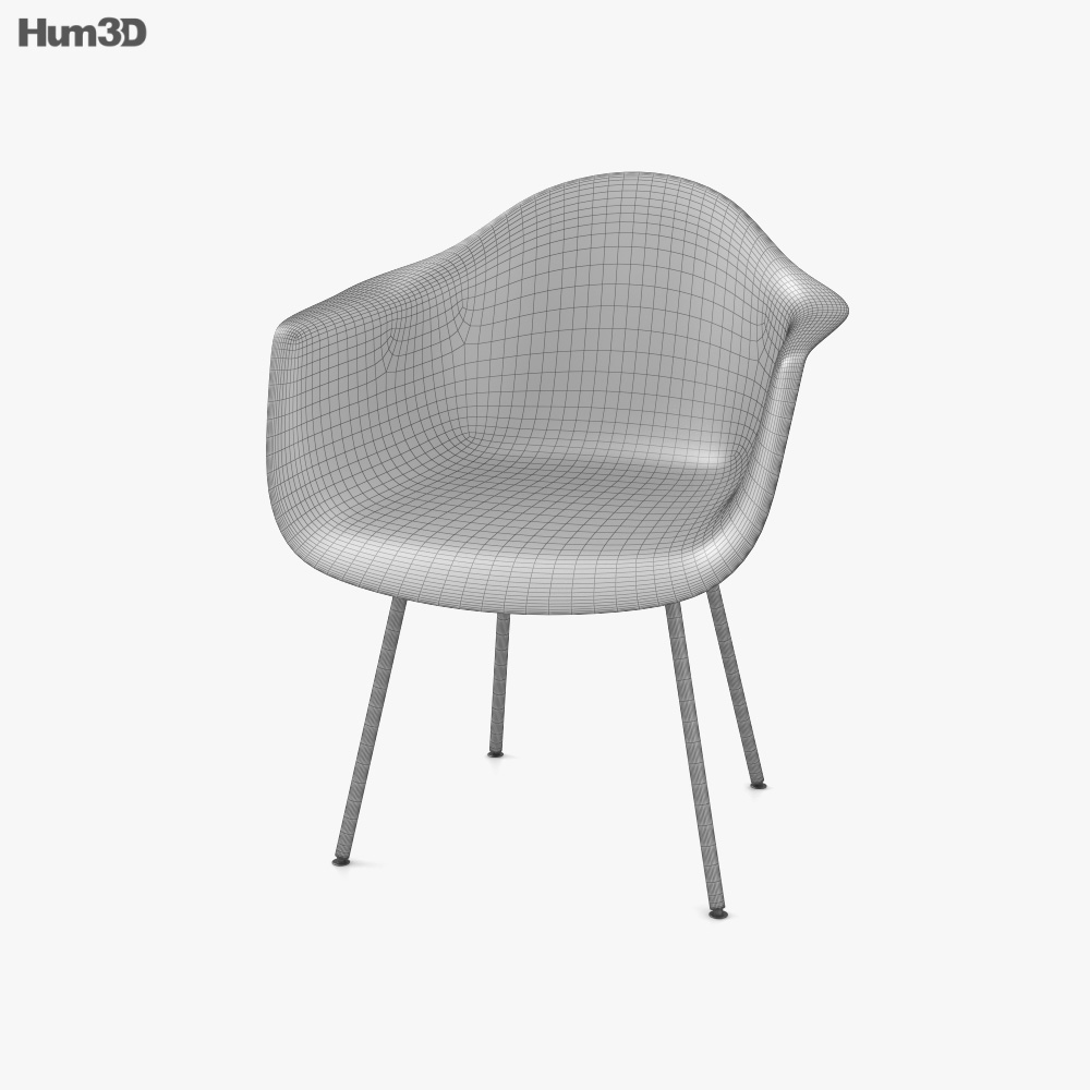 Herman Miller Mustard Chair 3D model - Download Chair on 3DModels.org