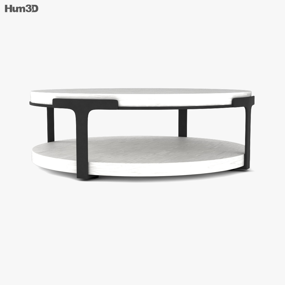 Holly Hunt Tudor Cocktail table 3D model - Download Table on 3DModels.org