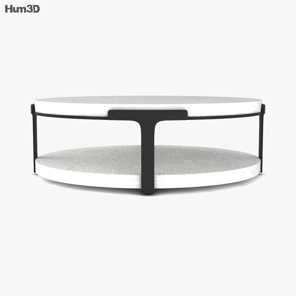 Holly Hunt Tudor Cocktail table 3D model - Download Table on 3DModels.org
